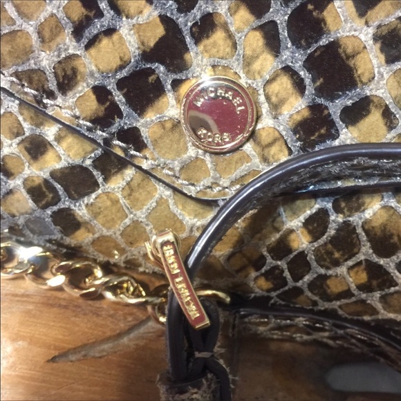 Michael Kors | Bags | Michael Kors Python Crossbody Bag Purse | Poshmark